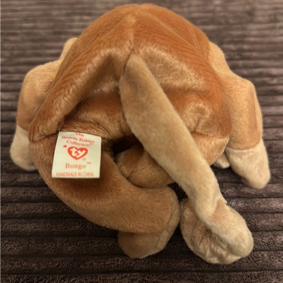 Toys | Ty Beanie Babies Bongo The Monkey | Poshmark